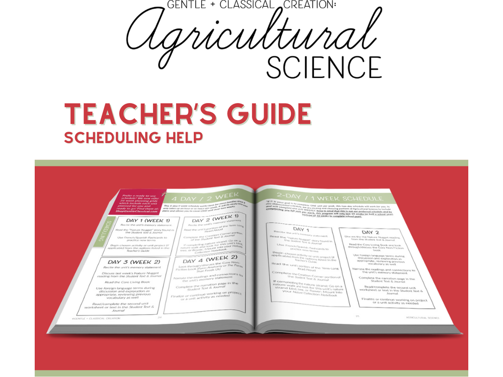Agricultural Science (Gentle + Classical Creation) – The Gentle ...