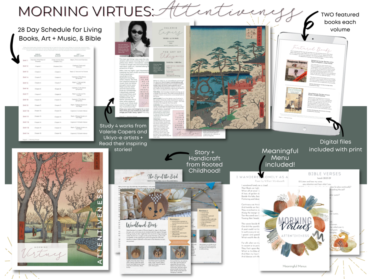 Morning Virtues Bundle: Humility, Attentiveness, Self-Control – The ...