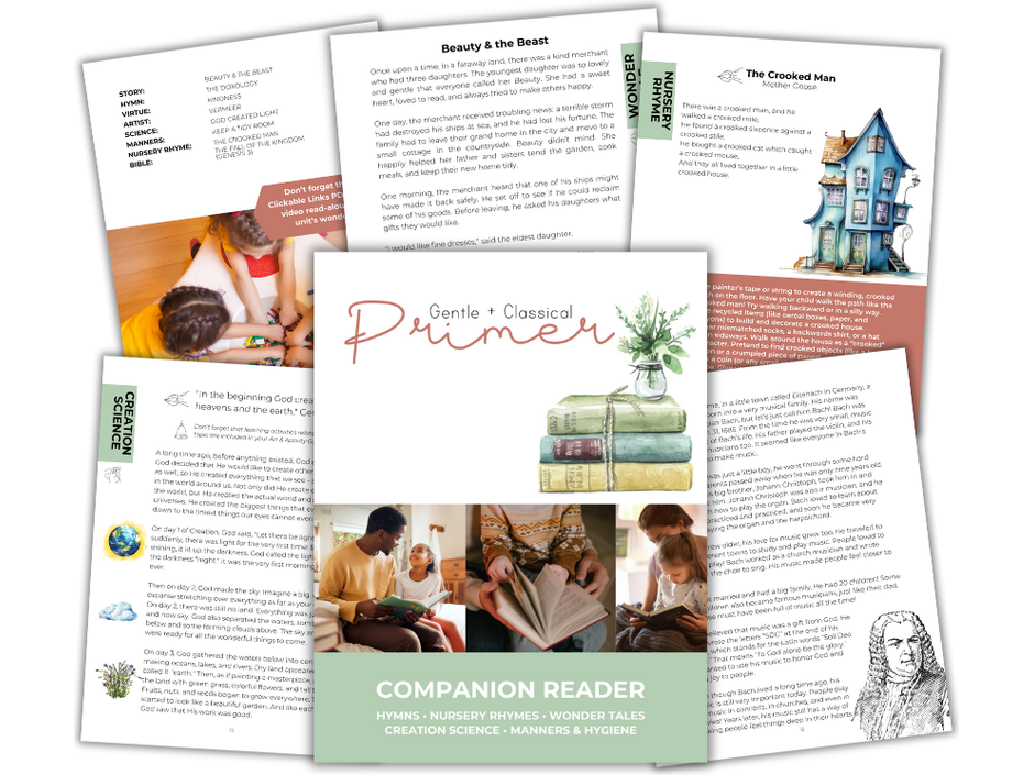 Primer Companion Reader (2nd Edition; DIGITAL ONLY) – The Gentle + Classical Press