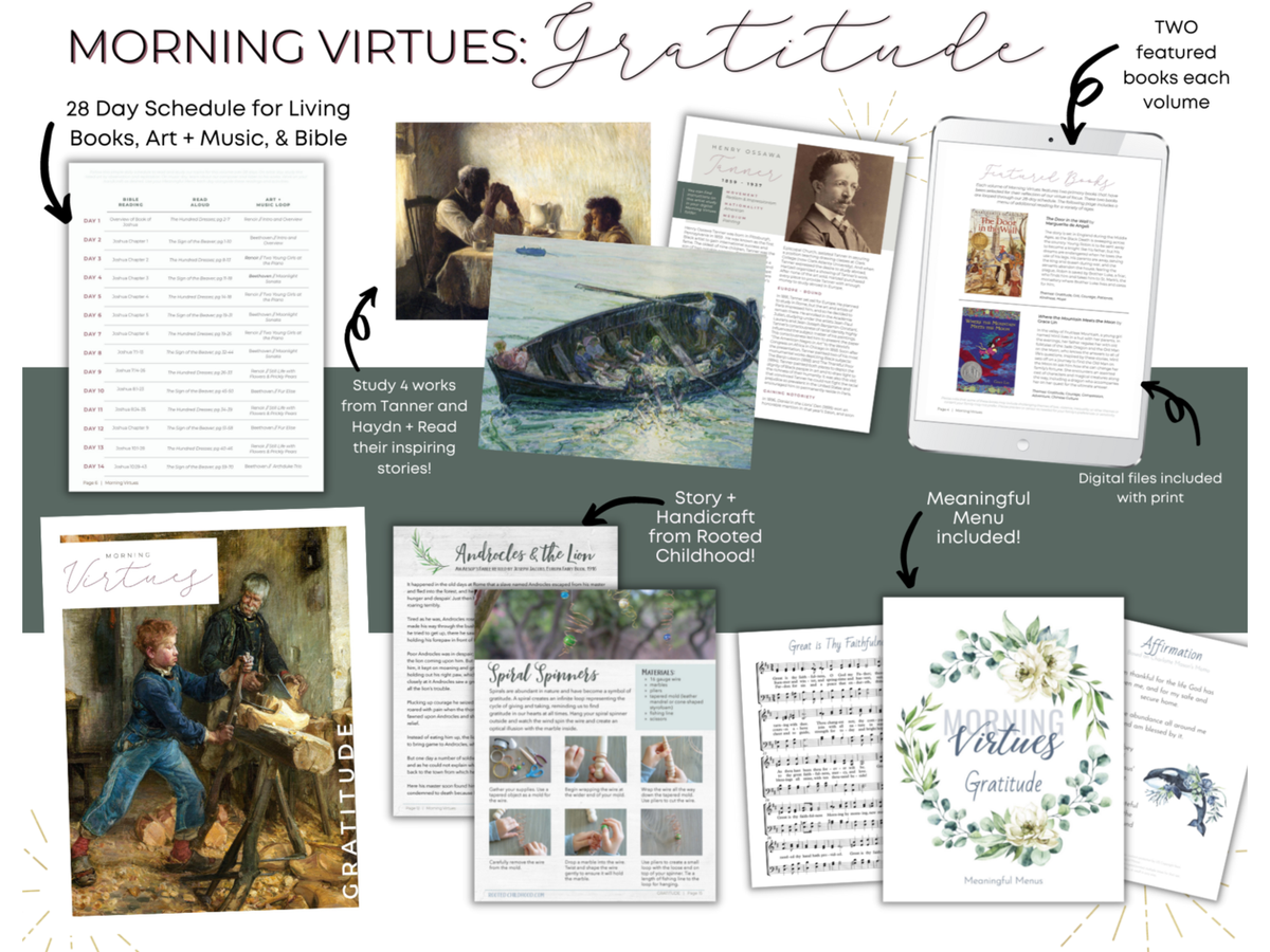 Morning Virtues Bundle: Courage, Joy, Gratitude – The Gentle ...
